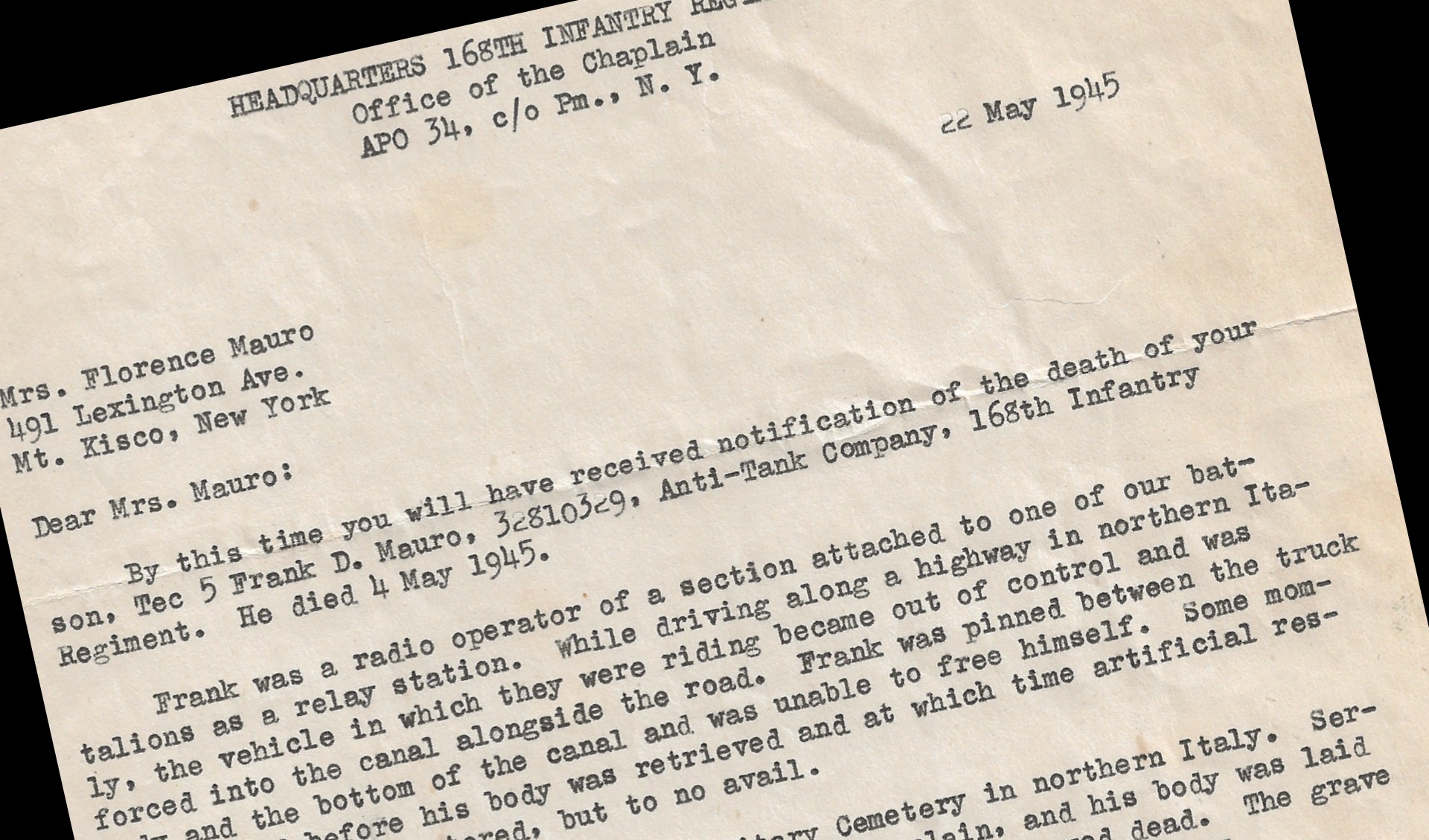 A Chaplain’s Letter to My Grandmother – Well, Happy and Safe